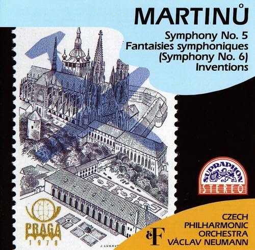 Martinu: Sinfonien 5 & 6 / Klavier Inventionen: Vaclav Neumann ...