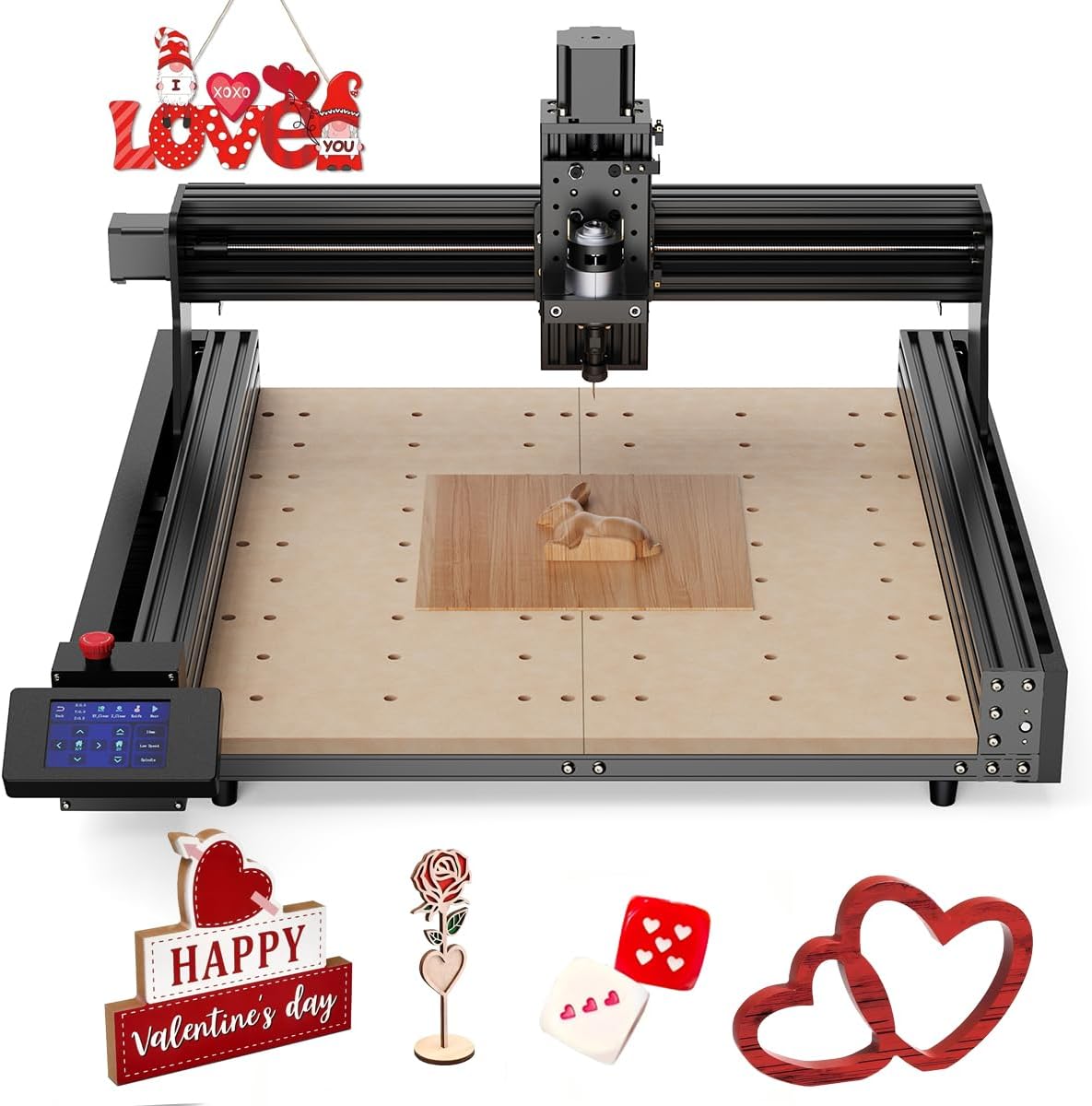 CNC Router Machine, CNC Machine Kit Pro Milling Machine, Mini DIY CNC ...