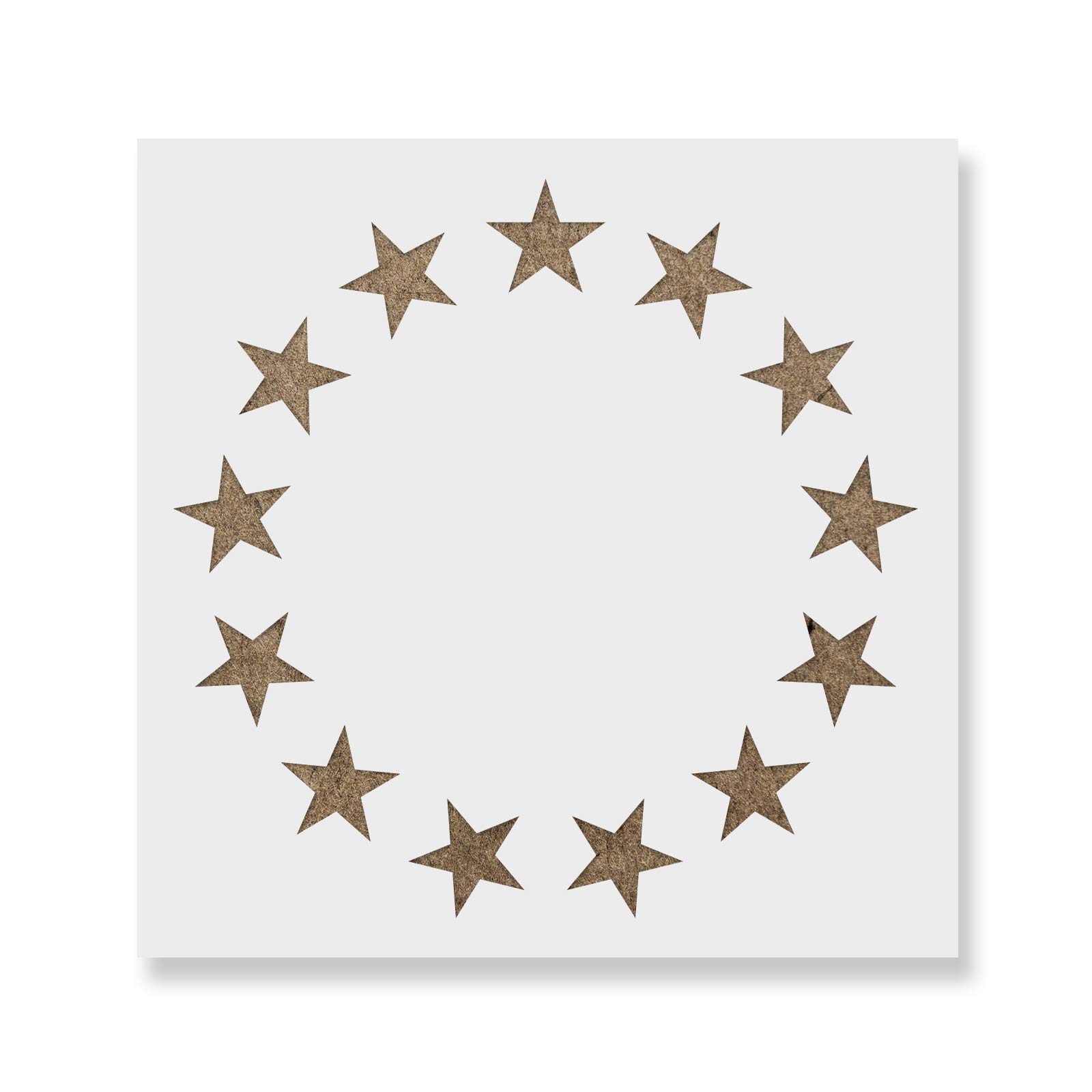 Amazon.com: Betsy Ross Stars Stencil - Add A Touch of Valor to Your ...