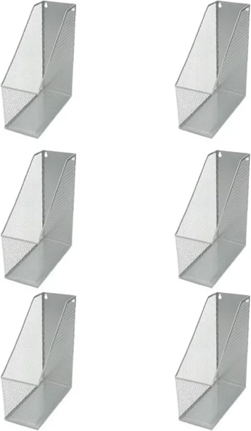 YBM HOME Mesh Steel Deluxe Magazine Rack, Extra Wide, Magazine File ...