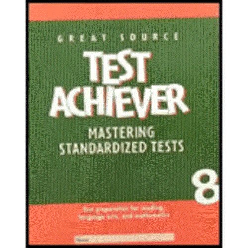 Great Source Test Achiever: Teacher's Edition Grade 8: Great Source ...