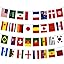 International Flags of the World String Flags Bunting Banner 10M with ...