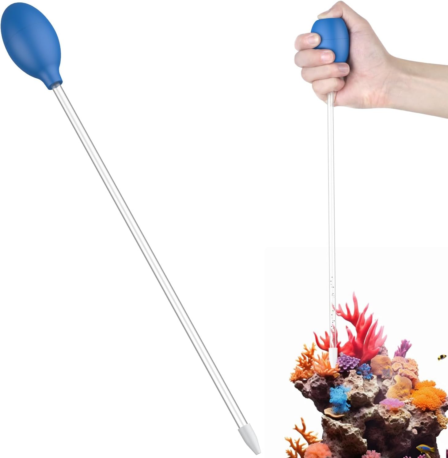 Amazon.com : Pawfly Aquarium Coral Feeder - 15.7 Inch Long Pipette for ...