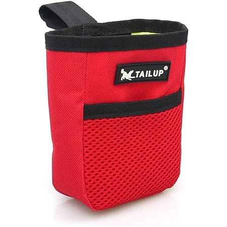 Amazon | HelloGO トリーツポーチ ウエストポーチ 犬用訓練ポーチ ペット用餌ポーチ ウエストポーチ シンプル 餌入れ ペット用品 散歩用 外出用（レッド） | HelloGO ...