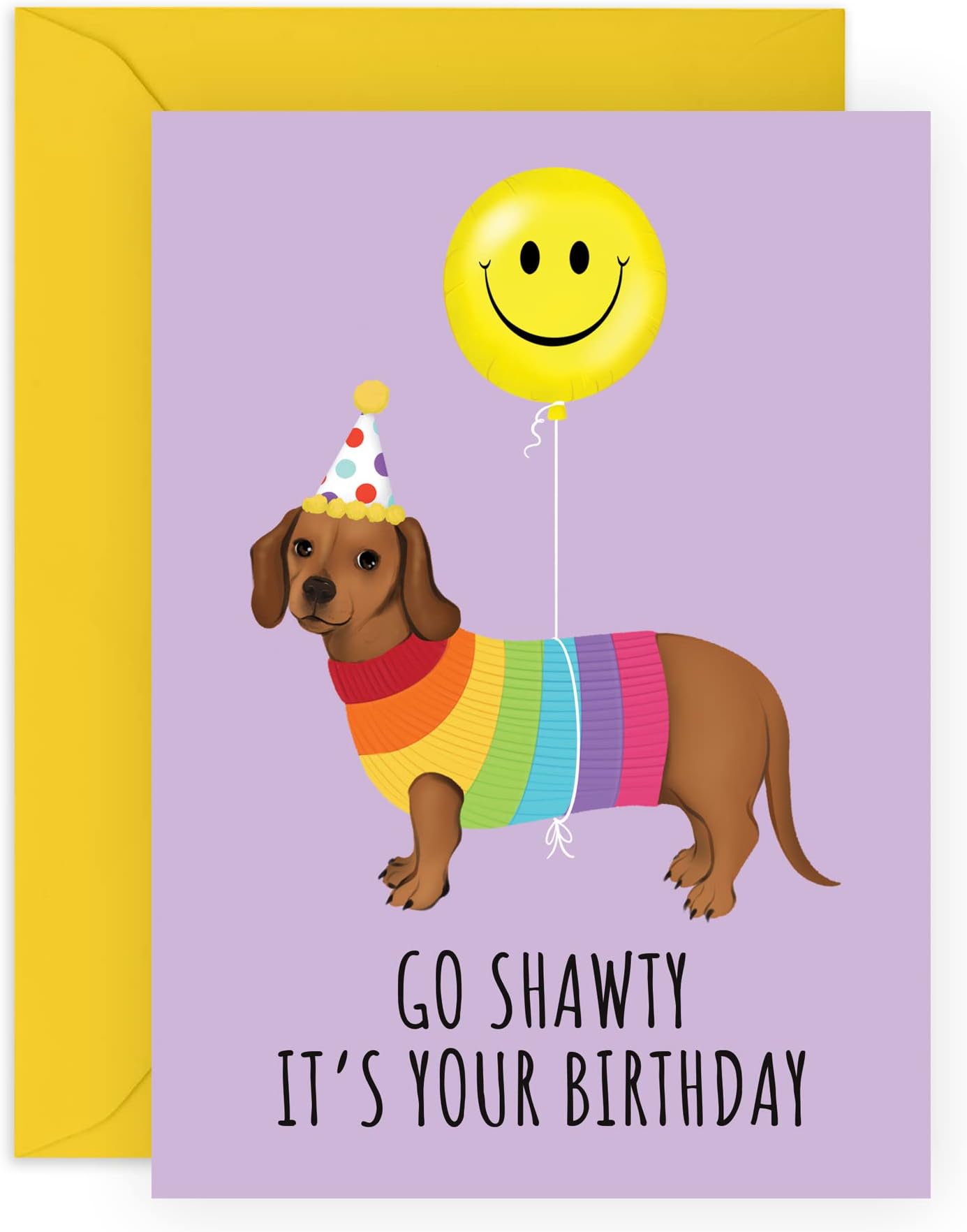 Amazon.com : CENTRAL 23 Dog Birthday Card - Greeting Card for Men ...