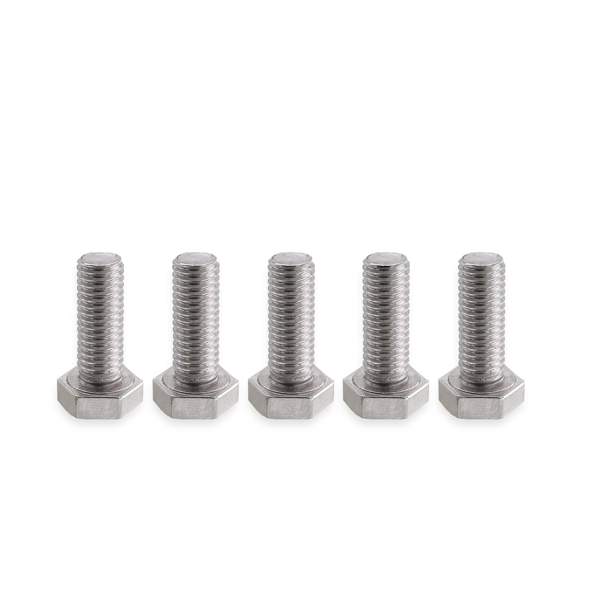 Snapklik.com : M8 Hex Head Bolt Screw, M8-1.25 X 20mm Stainless Steel ...