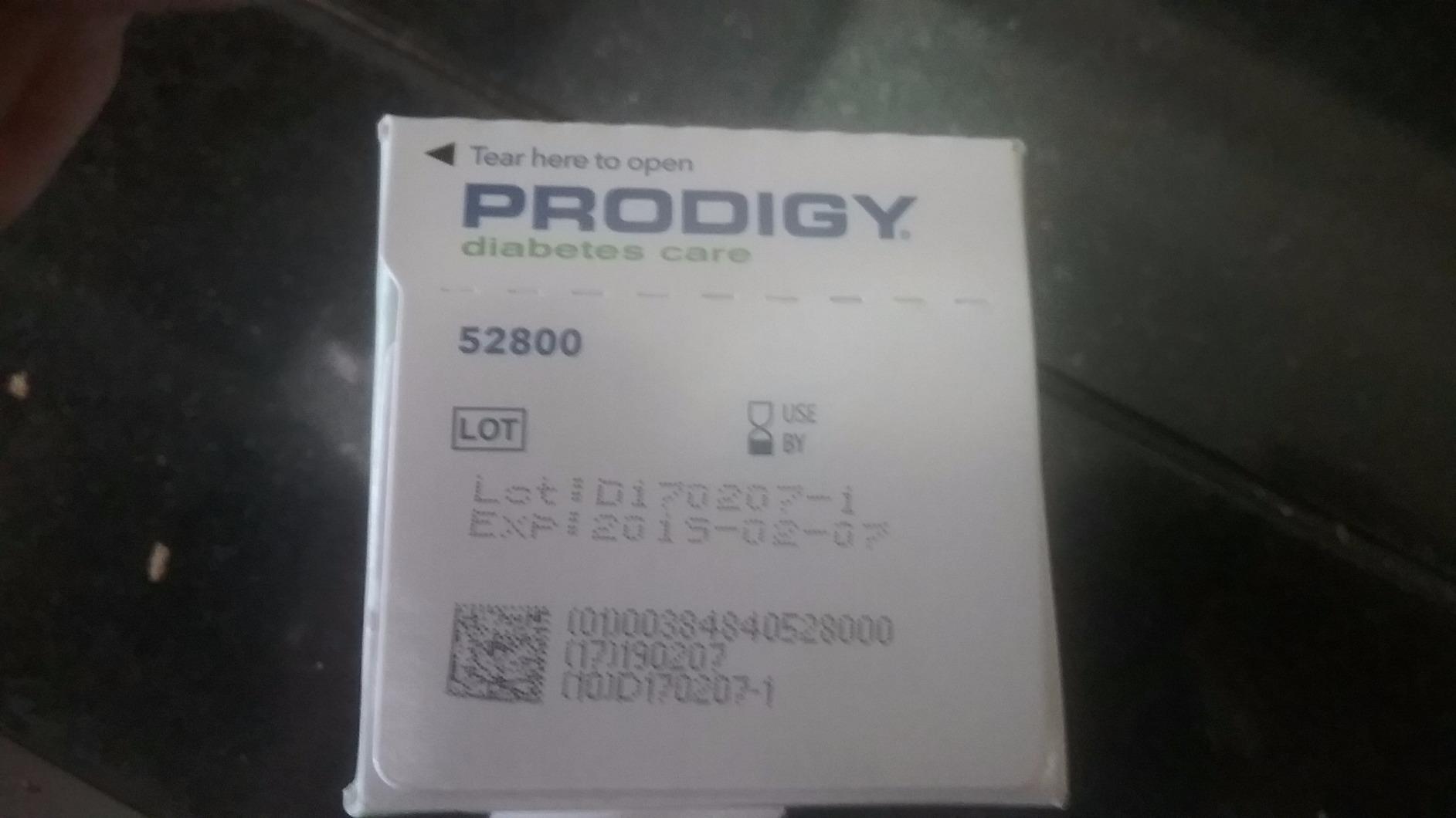 Amazon.com: Prodigy Autocode Test Strips 100 Count : Health & Household