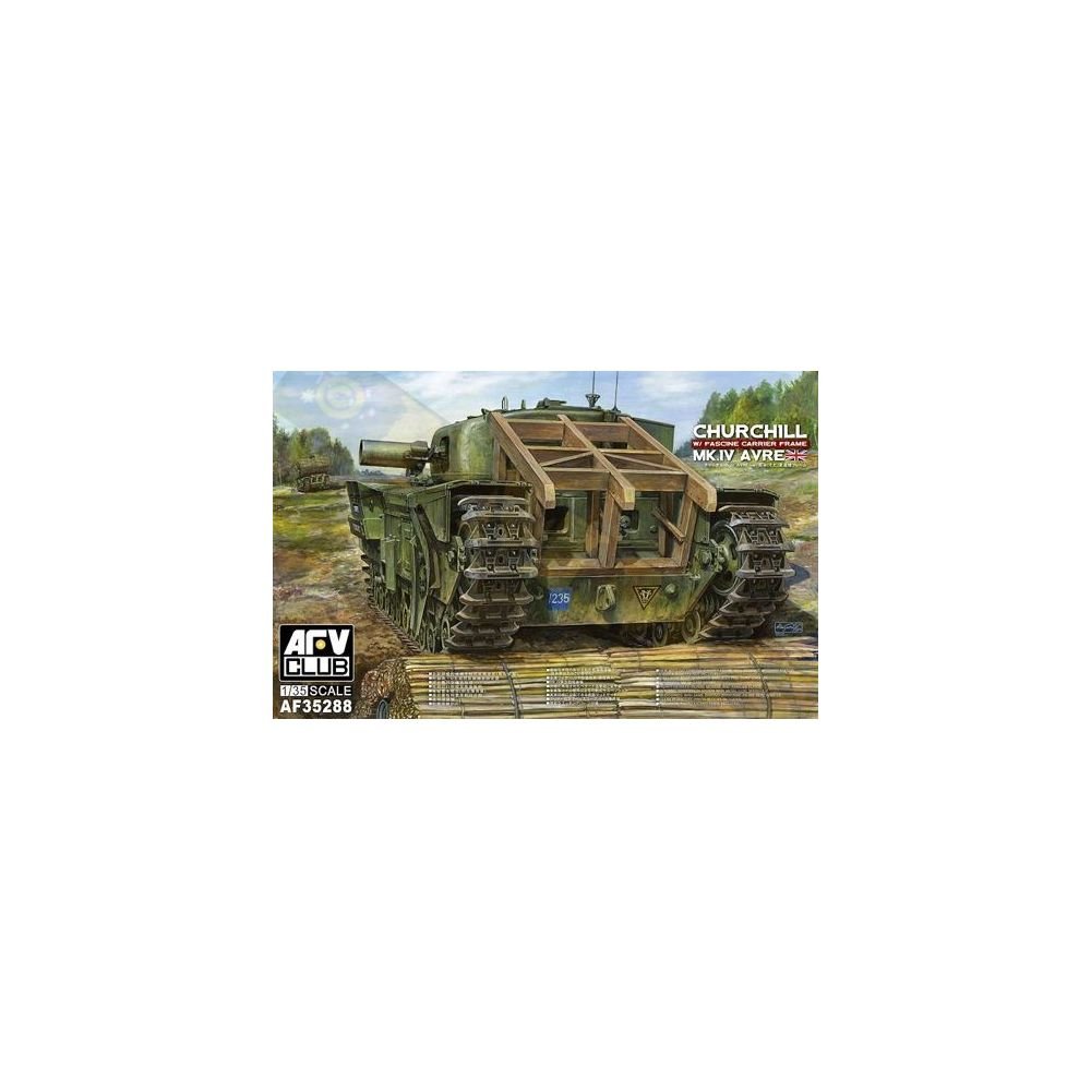 Amazon.com: Unbekannt AFV-Club AF25288 – Model Kit Churchill MK IV AVRE ...