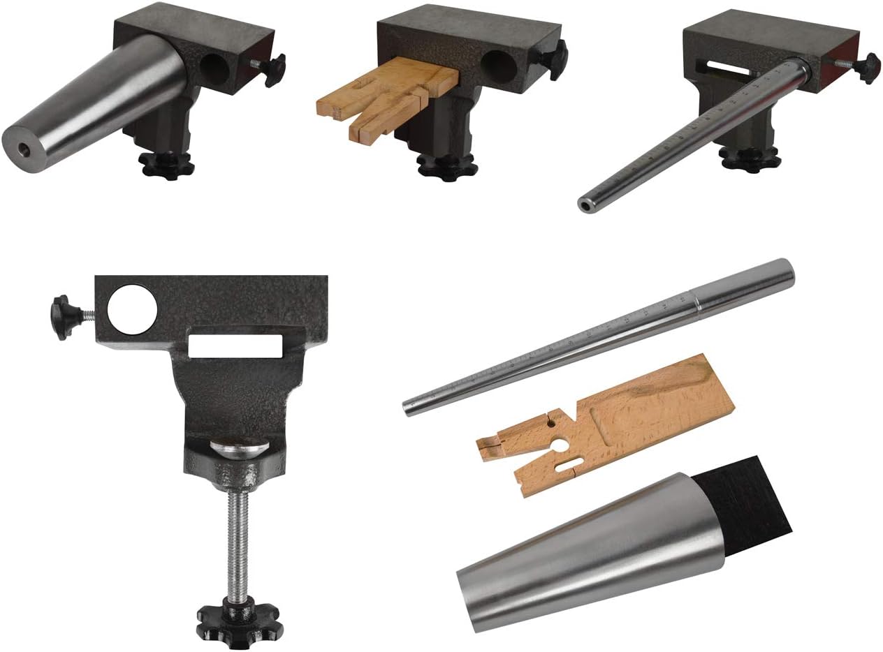 Amazon.com: 4-Piece Bench Anvil Combination Bench Pin Ring Oval ...