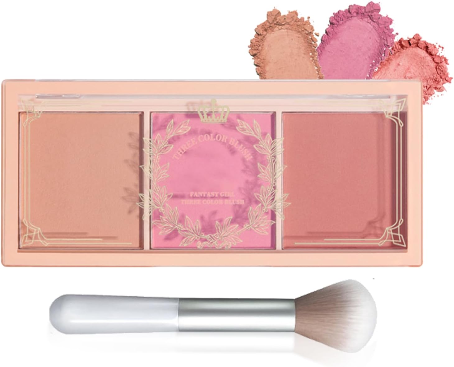 GEEWHILE Blushers for Cheeks Make Up, Natural Matte Powder Blusher ...