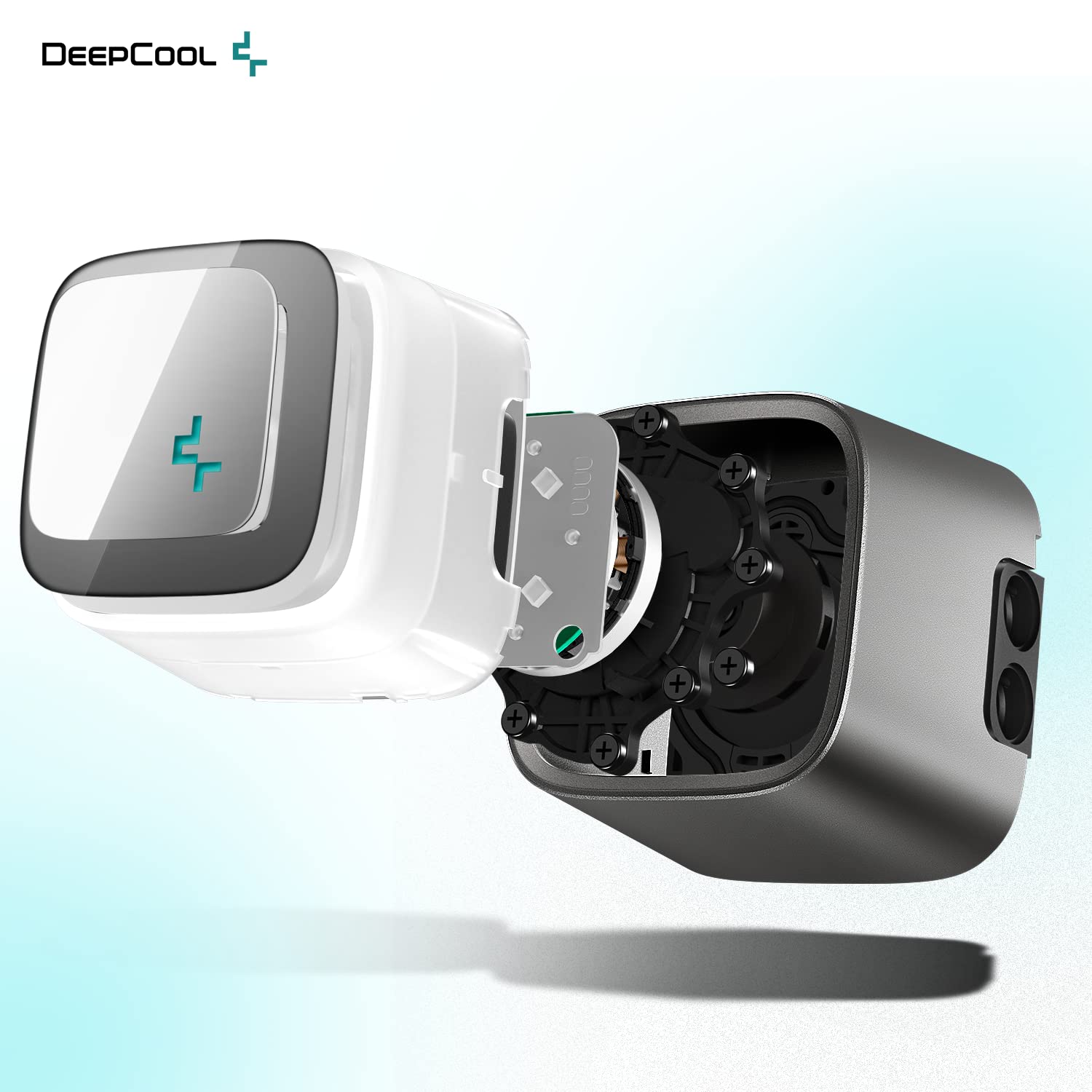 DeepCool LS520 Liquid CPU Cooler, 240mm Radiator, 120mm A-RGB PWM Fan ...