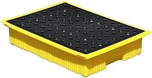 Amazon.com: Spill Containment Platform with Drain Outlet - Stackable ...