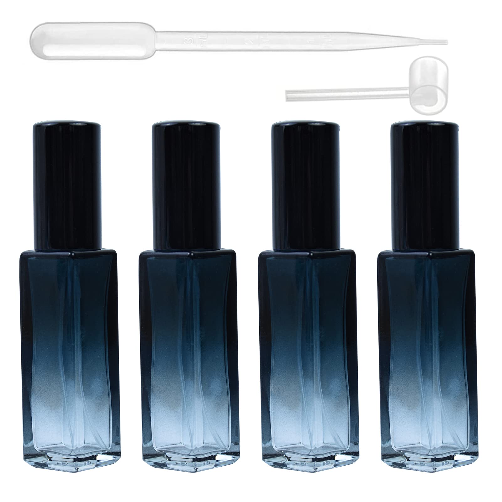 4Pcs Perfume Travel Spray Bottle Glass Atomizer Spray Bottle 10ml ...