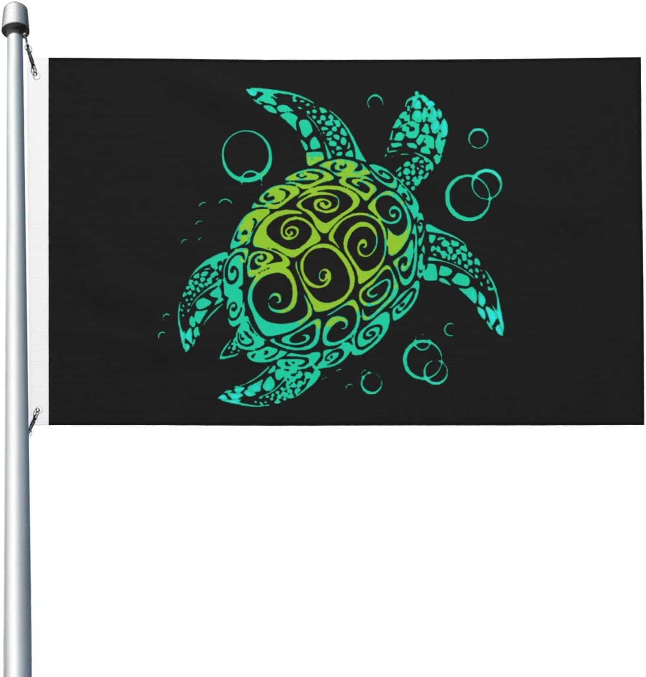 Amazon.com : Sea Turtle Flag 3x5 Ft Reversible Printed Flag Banner ...