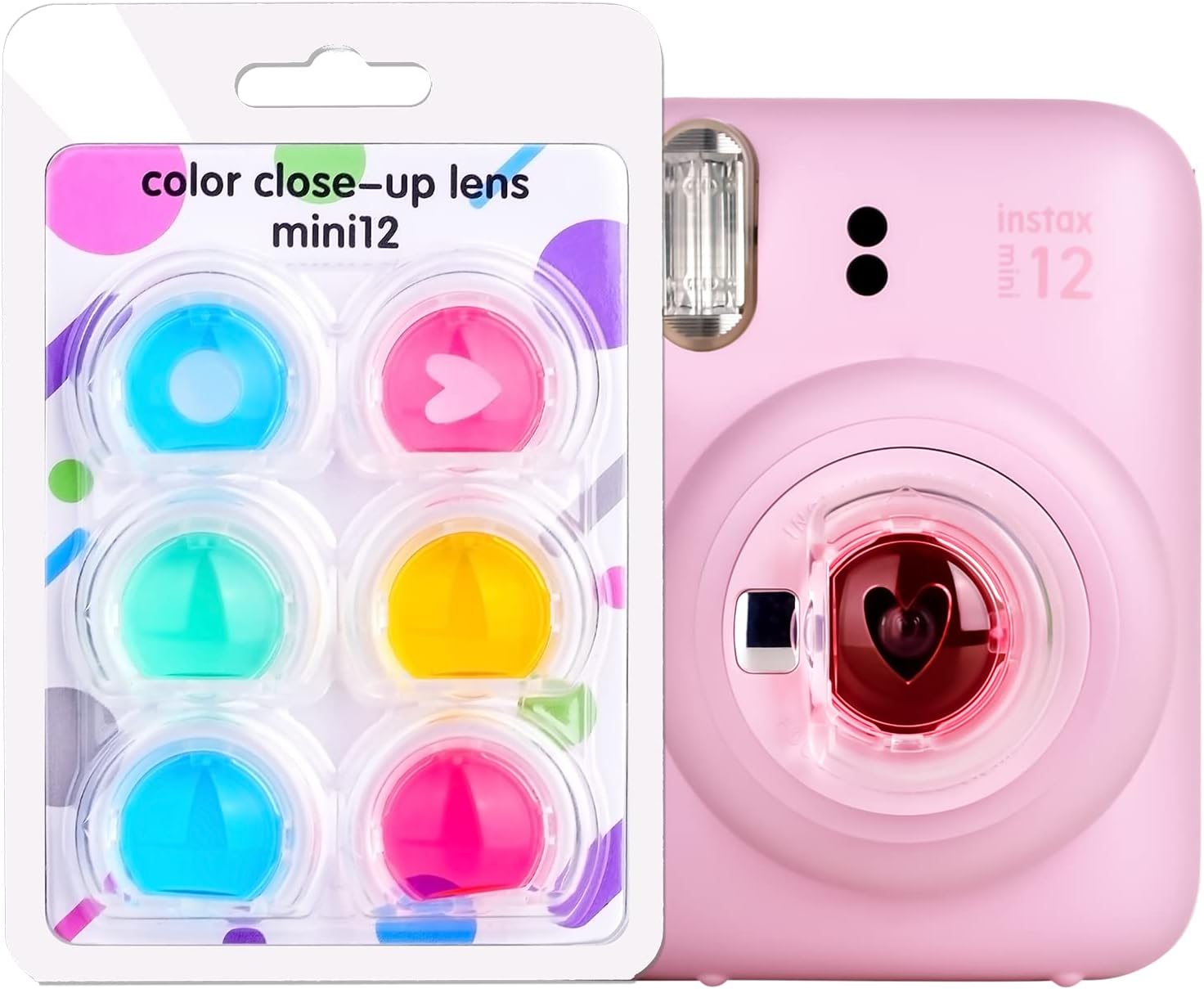 Amazon.com : Sunmns Mini 12 Instant Camera Color Lens Filter, Effect ...