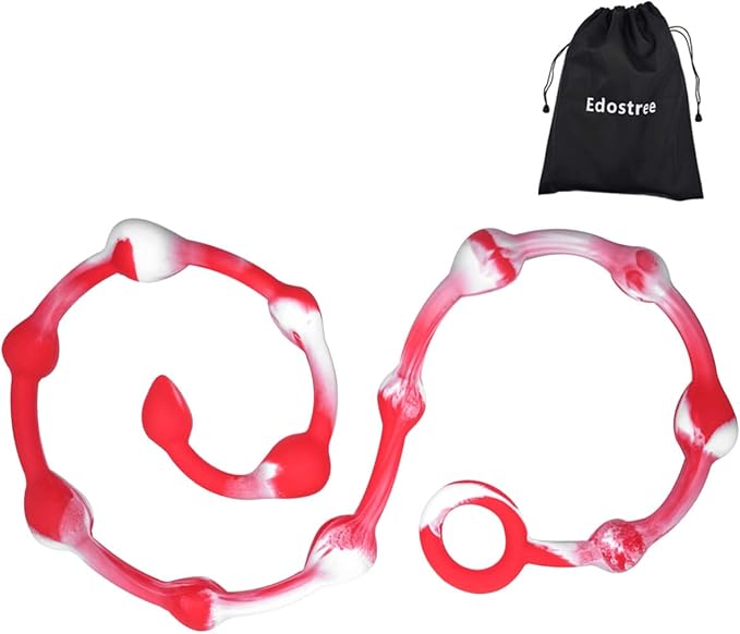 Amazon | Edostree 超長アナルプラグ 1080×35㎜ 13連結ビーズ アナル開発 男女兼用 アナる拡張グッズ 大人のおもちゃ CGS-02 | Edostree | エネマグラ