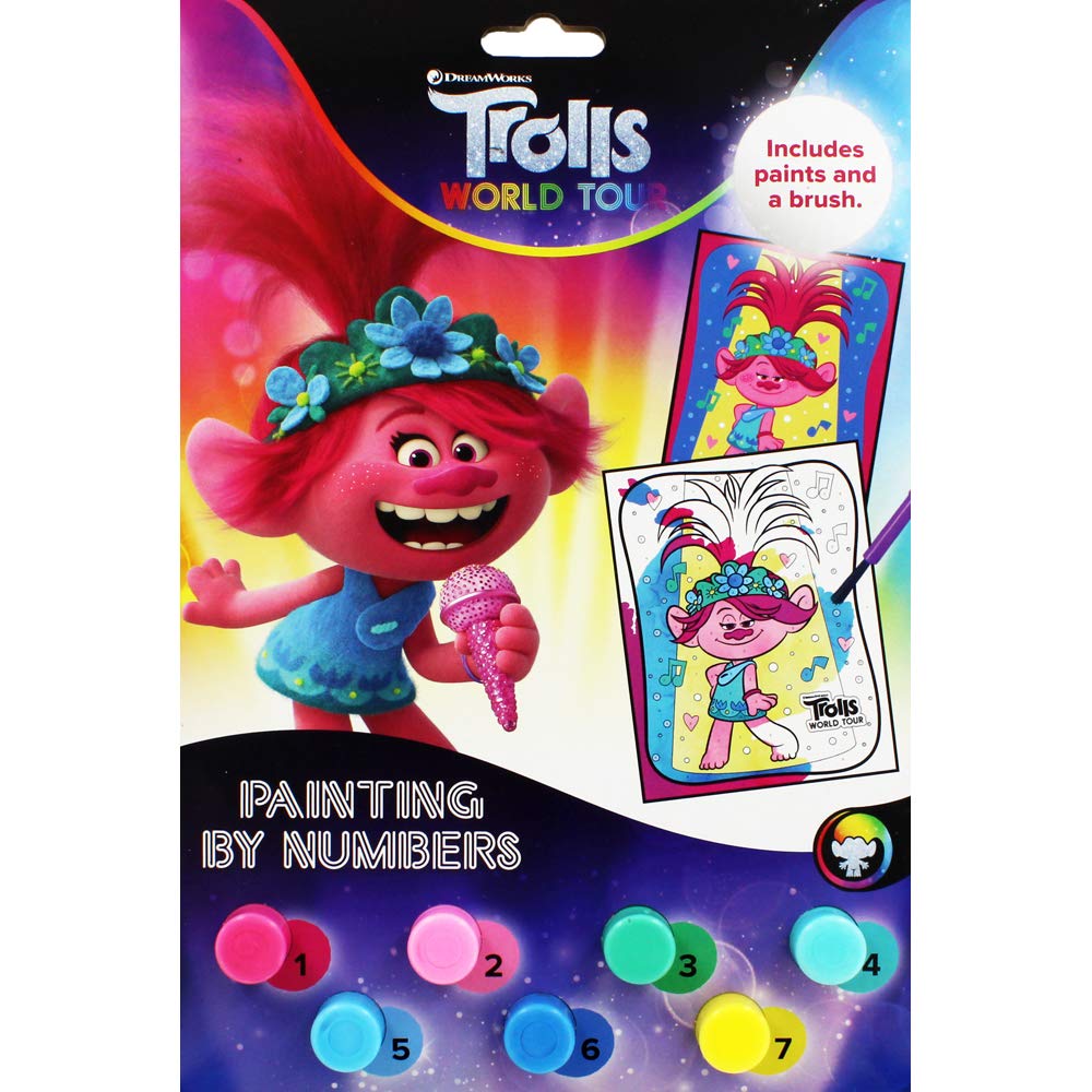 Amazon.com: Alligator Books Trolls Painting by Numbers : Toys & Games