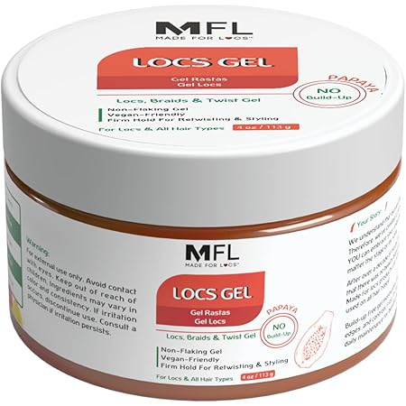 Amazon.com: Made For Locs Retwisting Firm Hold Styling Pomade | Gel | 4 ...
