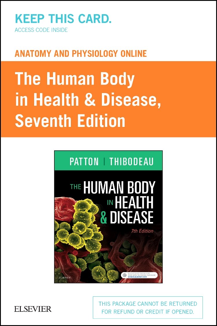 Buy The Human Body in Health & Disease Anatomy and Physiology Online Access Code Book Online at ...