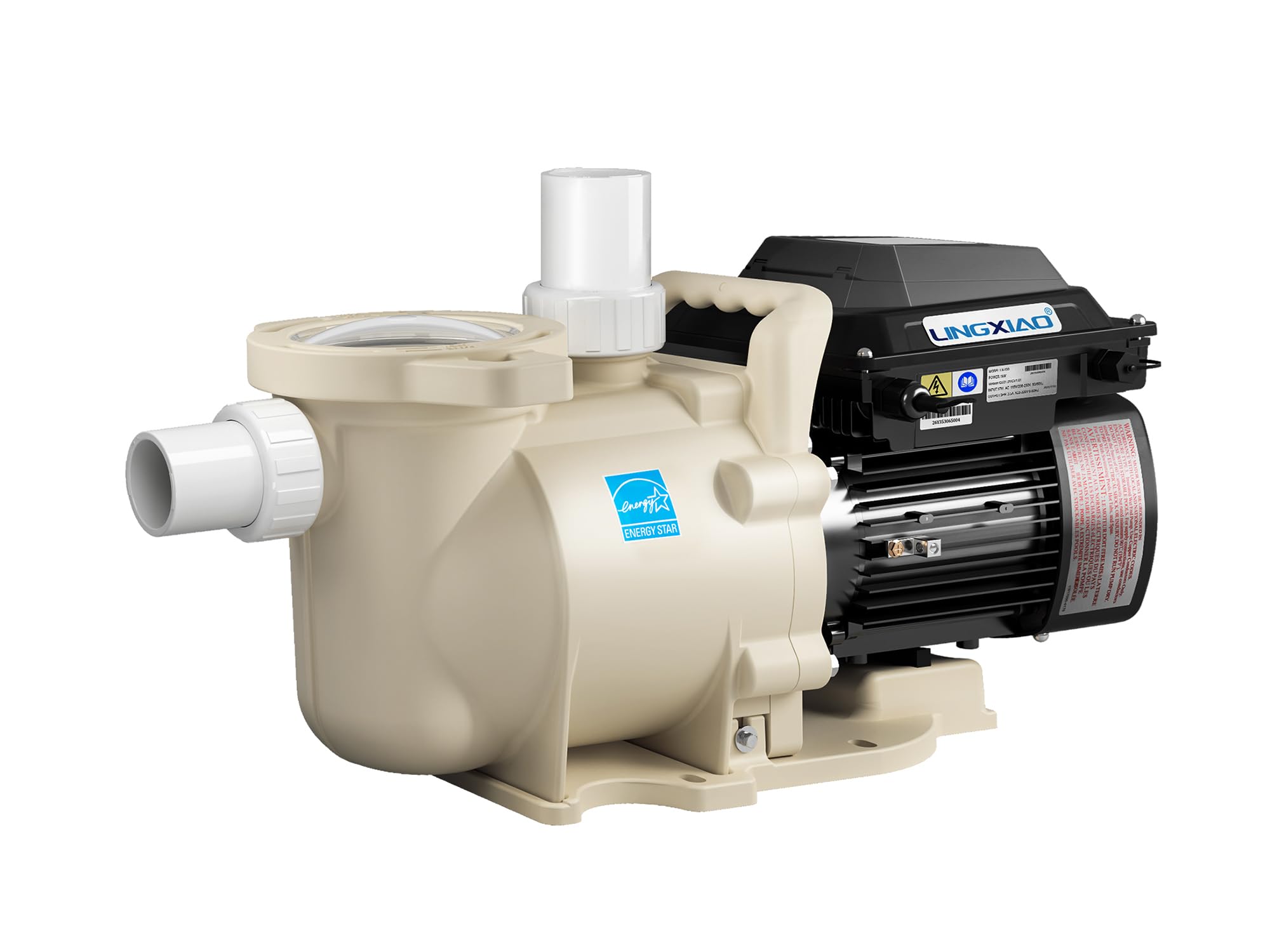 Snapklik.com : LINGXIAO Variable Speed Pool Pump 2HP, 115V/ 208-230V ...