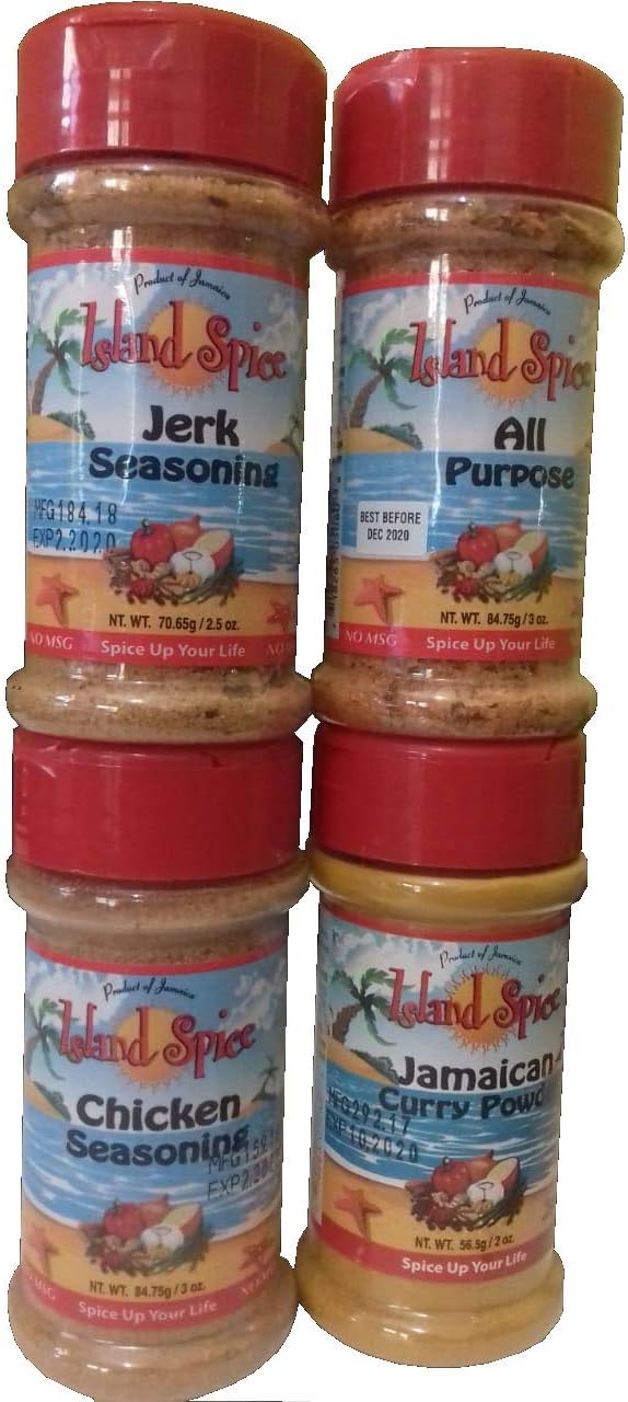 Amazon.com : Jerk Seasoning, All Purpose, Chicken Seasoning and ...