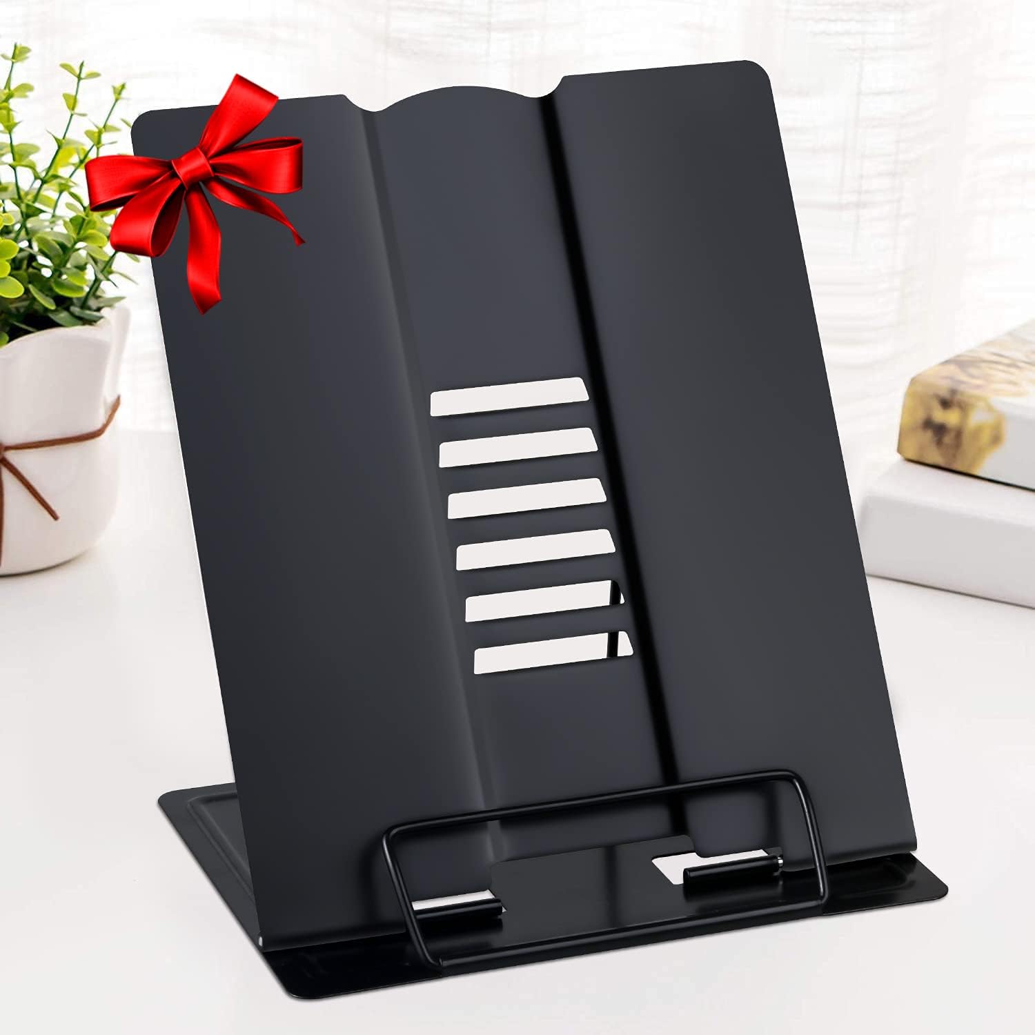 Amazon.com : Citmage Desk Book Stand Document Holder Heavy Duty Metal ...