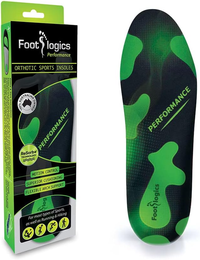 Amazon.com: Footlogics - (M) Performance Full-Length Orthotic Shoe ...