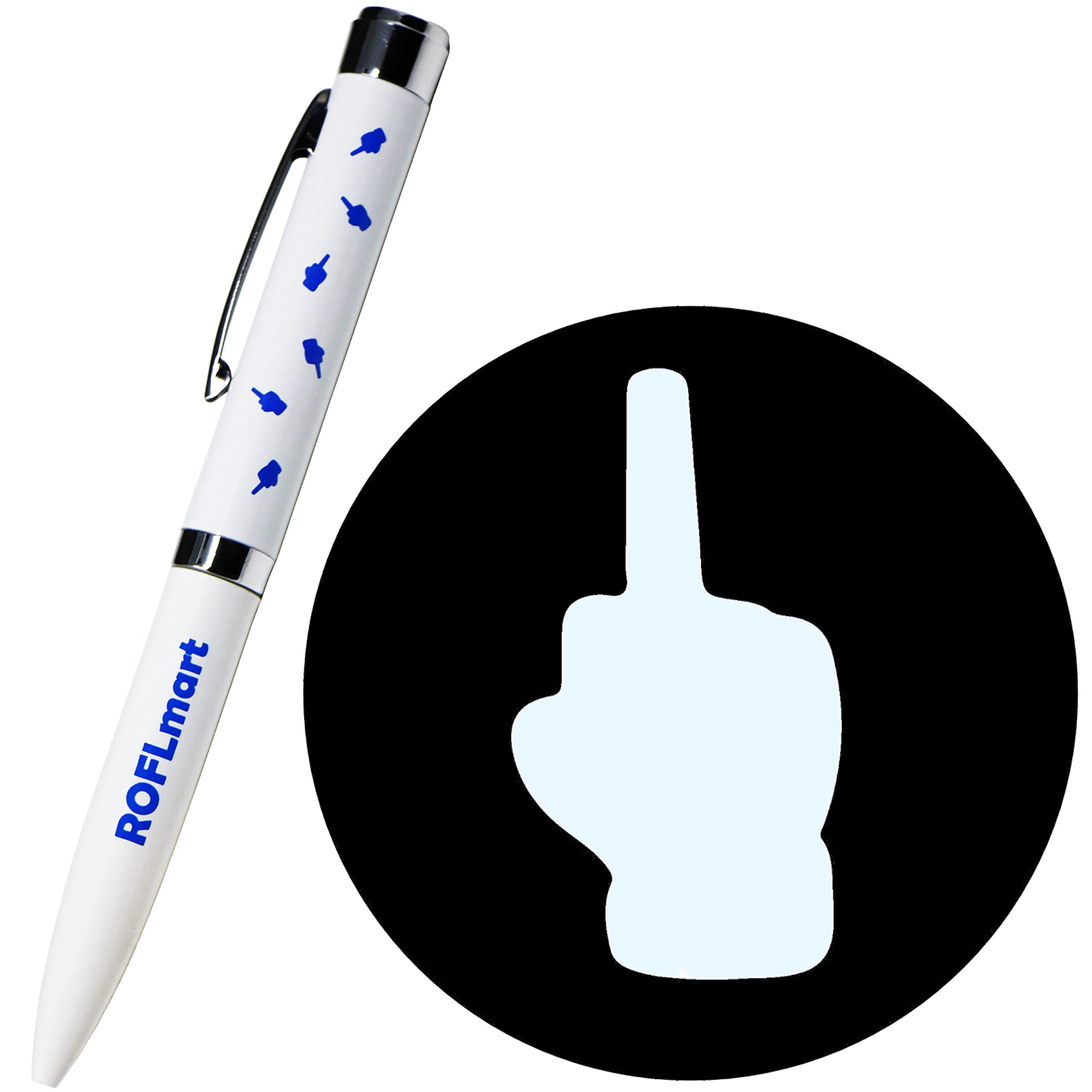 Snapklik.com : Middle Finger Projector Pen