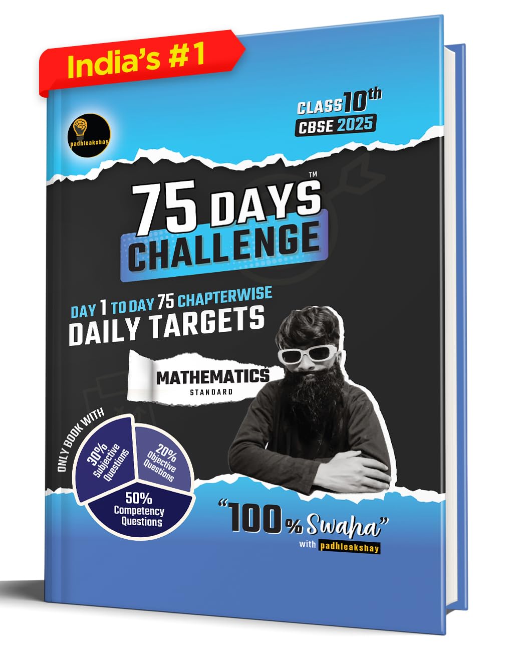 75 Days Challenge CBSE Class 10 Mathematics Standard for 2025 Board ...