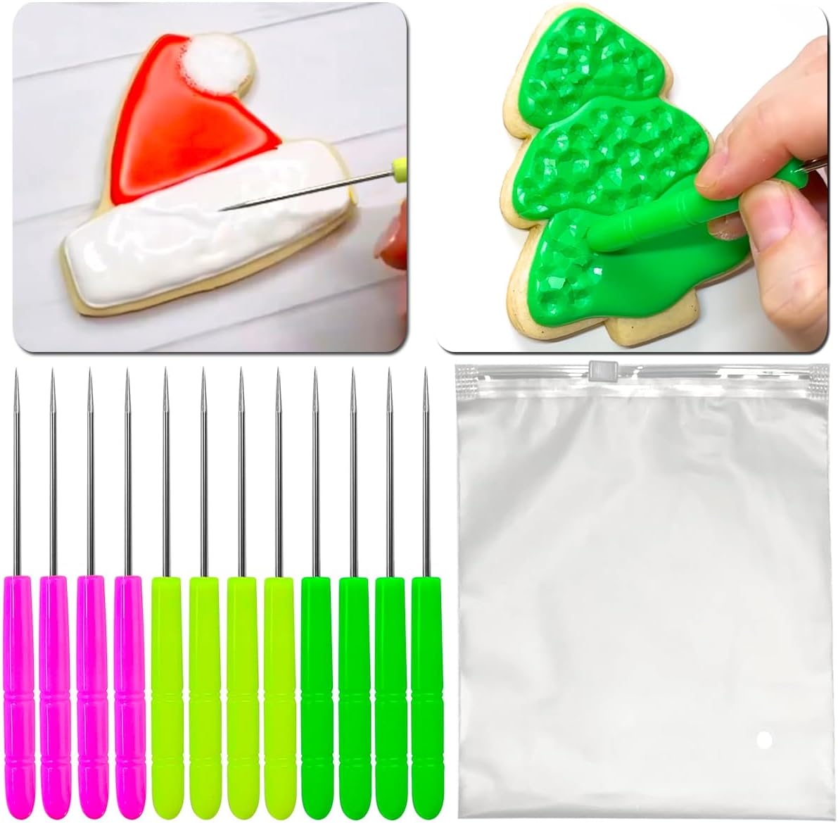 Amazon.com: Cookie Decorating Kit Cookie Decorating Supplies with 1 ...