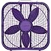 Amazon.com - Lasko Cool Colors 20" Box Fan Durable Metal Frame Purple