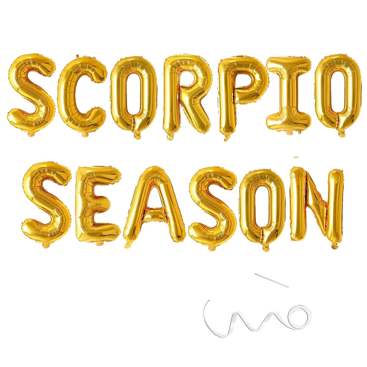 Amazon.com: Scorpio Season Banner, Zodiac Birthday Banner, October ...