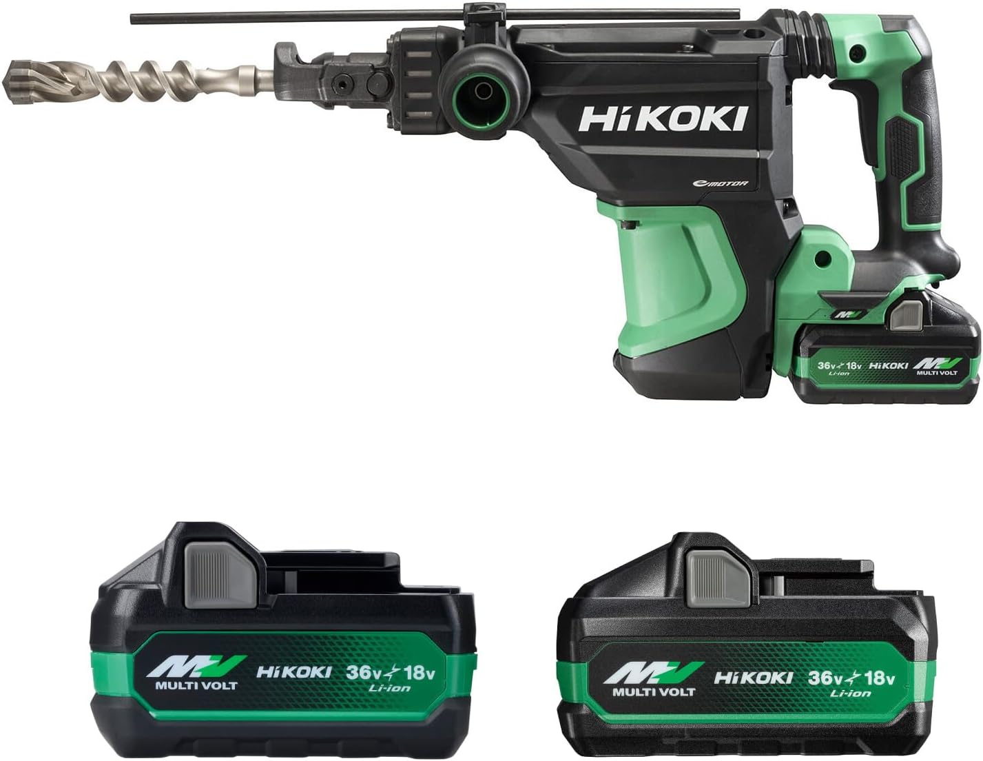 Amazon.co.jp: HiKOKI DH3640DB (2WPZ) 36V Rechargeable Hammer Drill ...