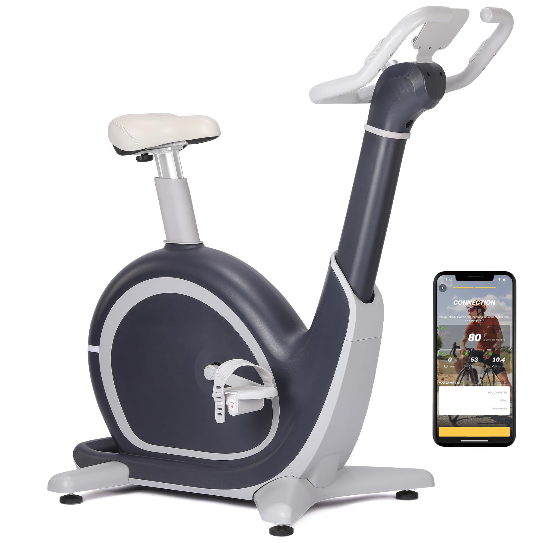 Amazon.com : Exercise Bike, PioneerWorks 36 Levels Magnetic Resistance ...