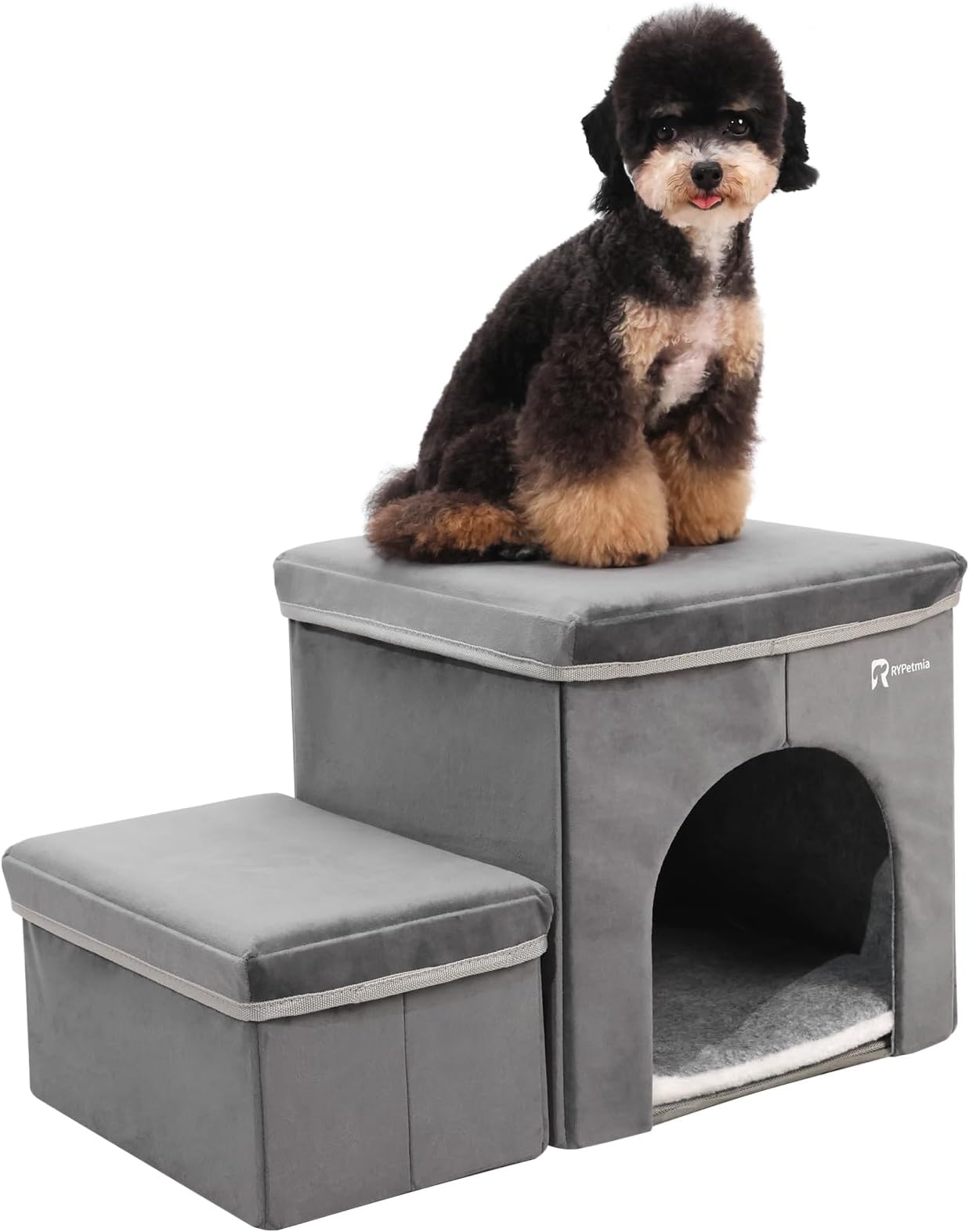 Amazon.com : Made4Pets Cat Stairs Dog Ladder for Bed, Pet Step for ...