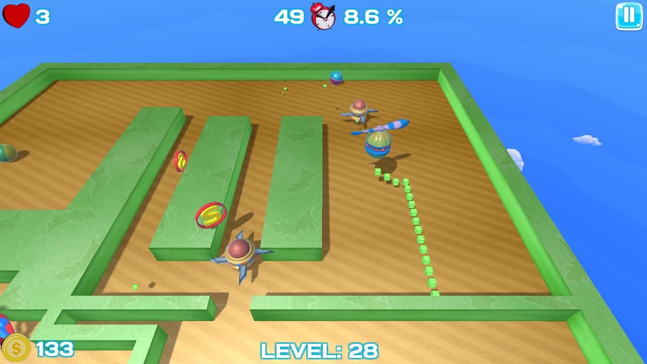 Nova Xonix 3D - Classic Retro Arcade Game - App on Amazon Appstore