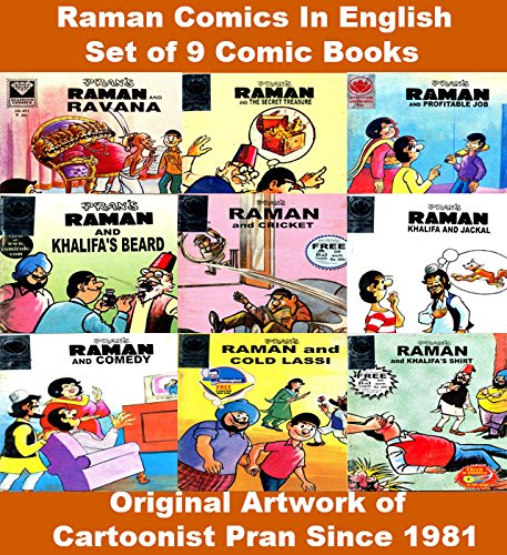 Buy Raman Comics in English (Set of 9 Books) Book Online at Low Prices ...
