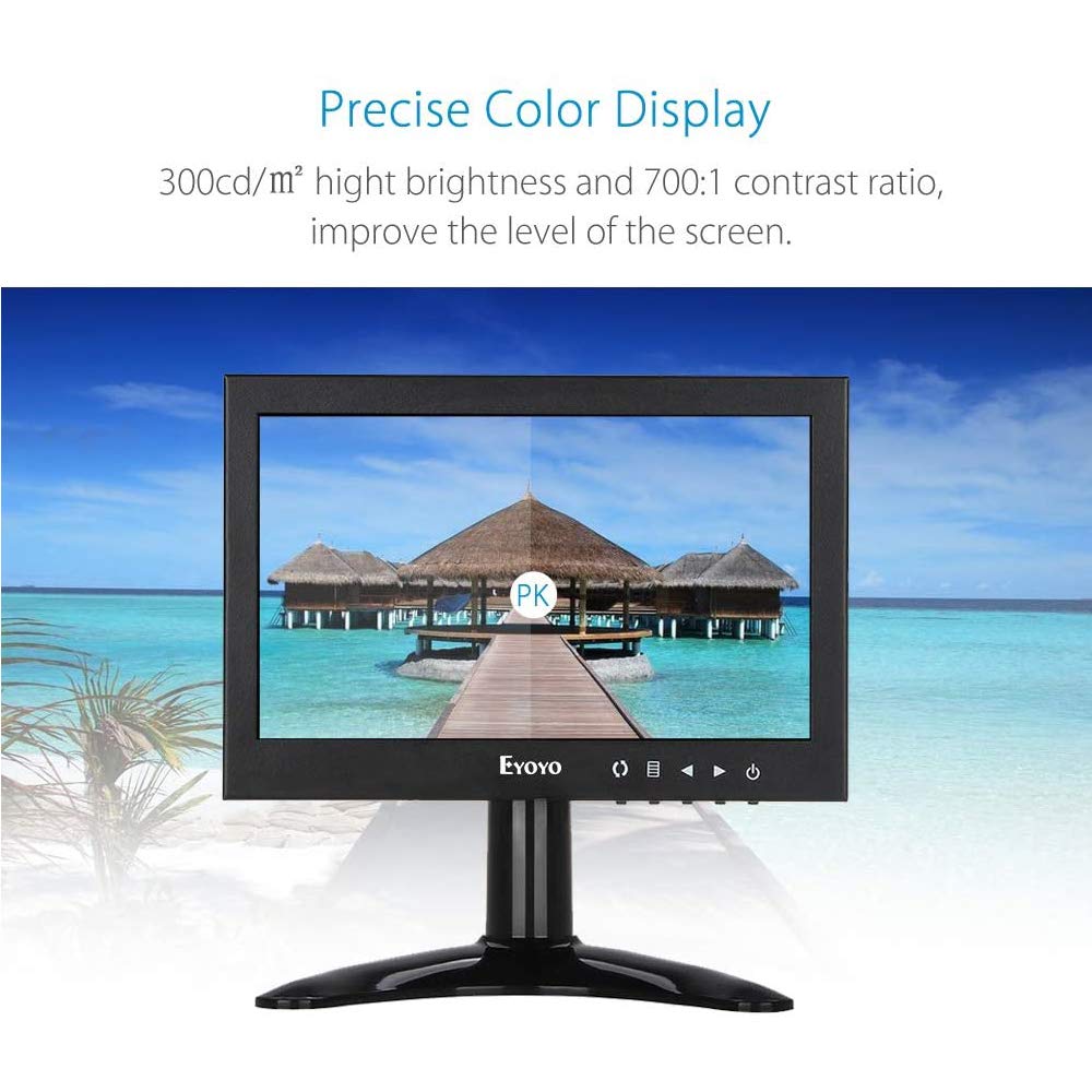 Buy Eyoyo 7 Inch Mini Small TFT LCD Full HD Monitor Portable Display ...