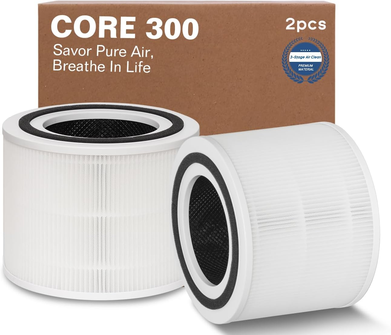 Amazon.com: Core 300 Replacement Filter for LEVOIT Core 300 and Core ...