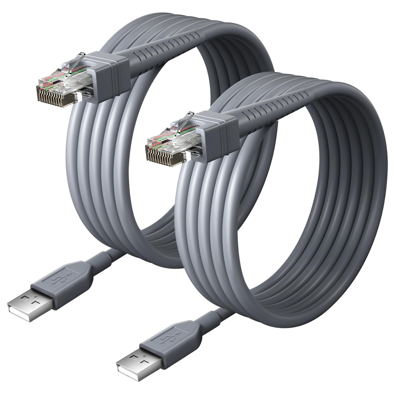 Amazon.com: (2PCS) 6.5ft Scanner Charger Cable for Symbol/Motorola ...