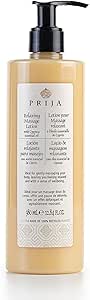 Prija Relaxing Massage Lotion formulated with Cypress Essential Oil (380 Ml) - Relaxing and ...