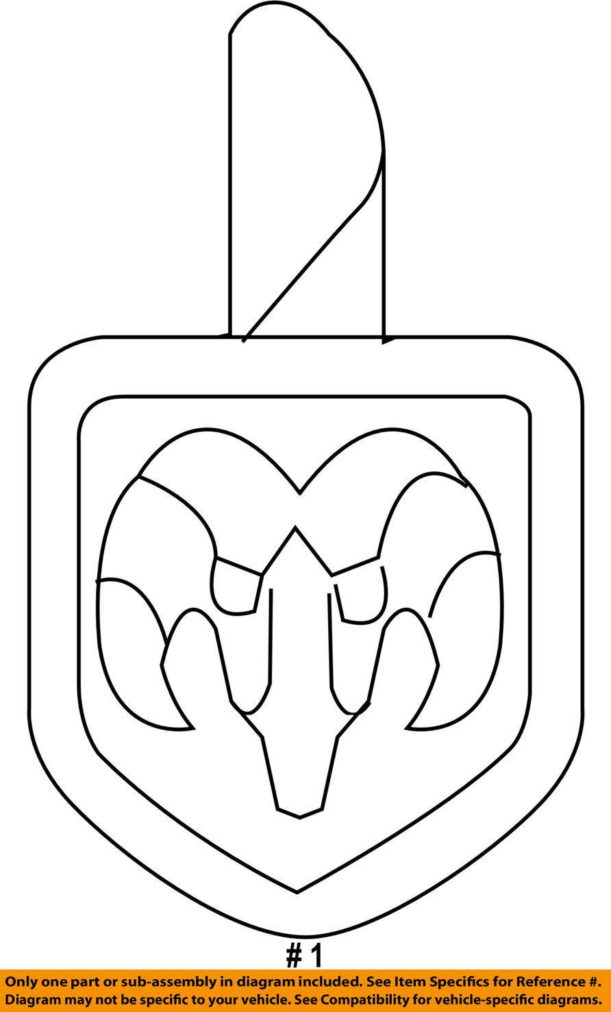 Dodge Ram Head Drawing