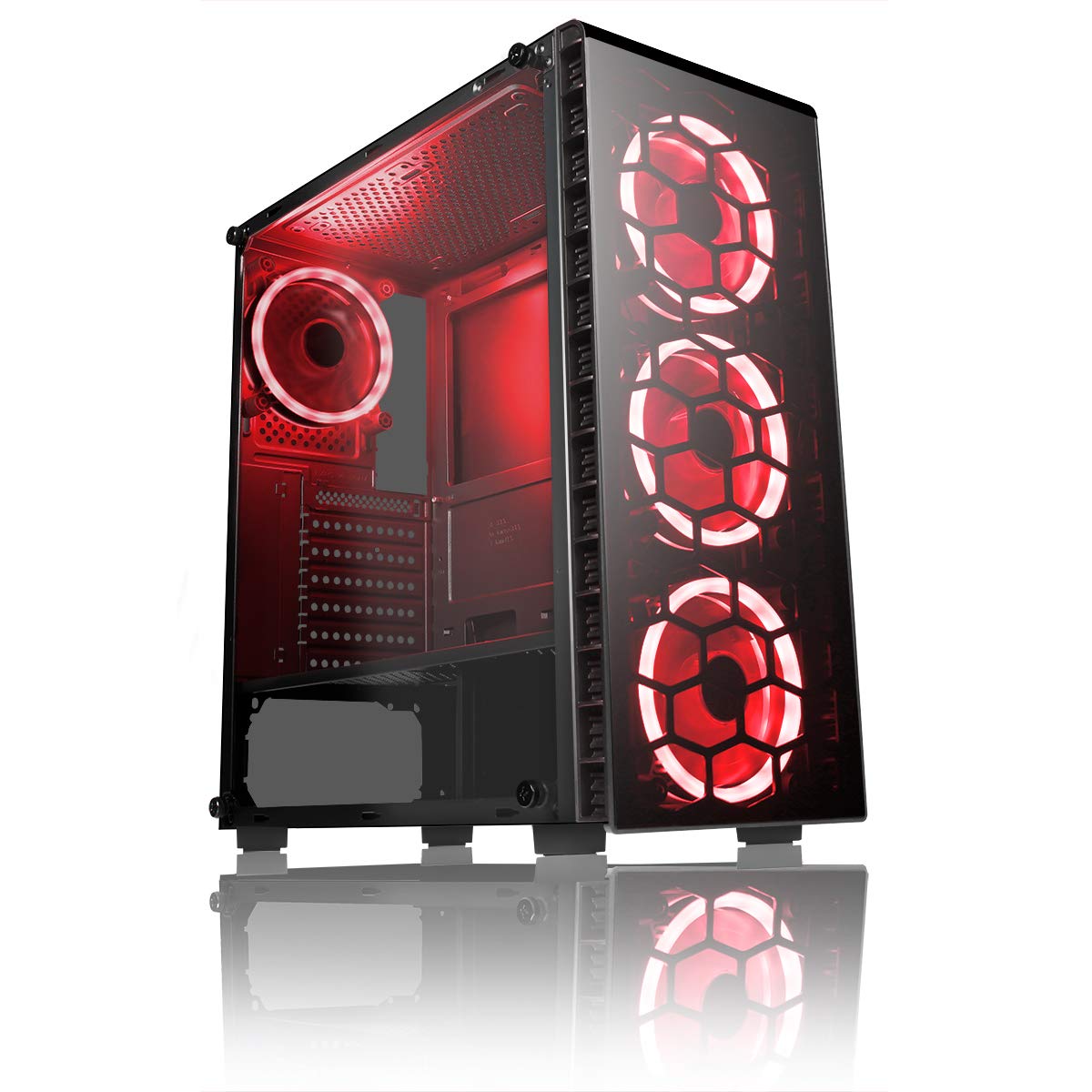 Cit Raider Pc Gaming Case Mid Tower Atx Halo Single | Desertcart Japan