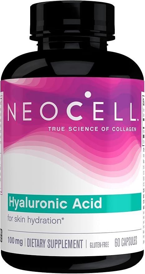 Amazon.com: NeoCell Hyaluronic Acid, Daily Hydration for Skin Hydration ...