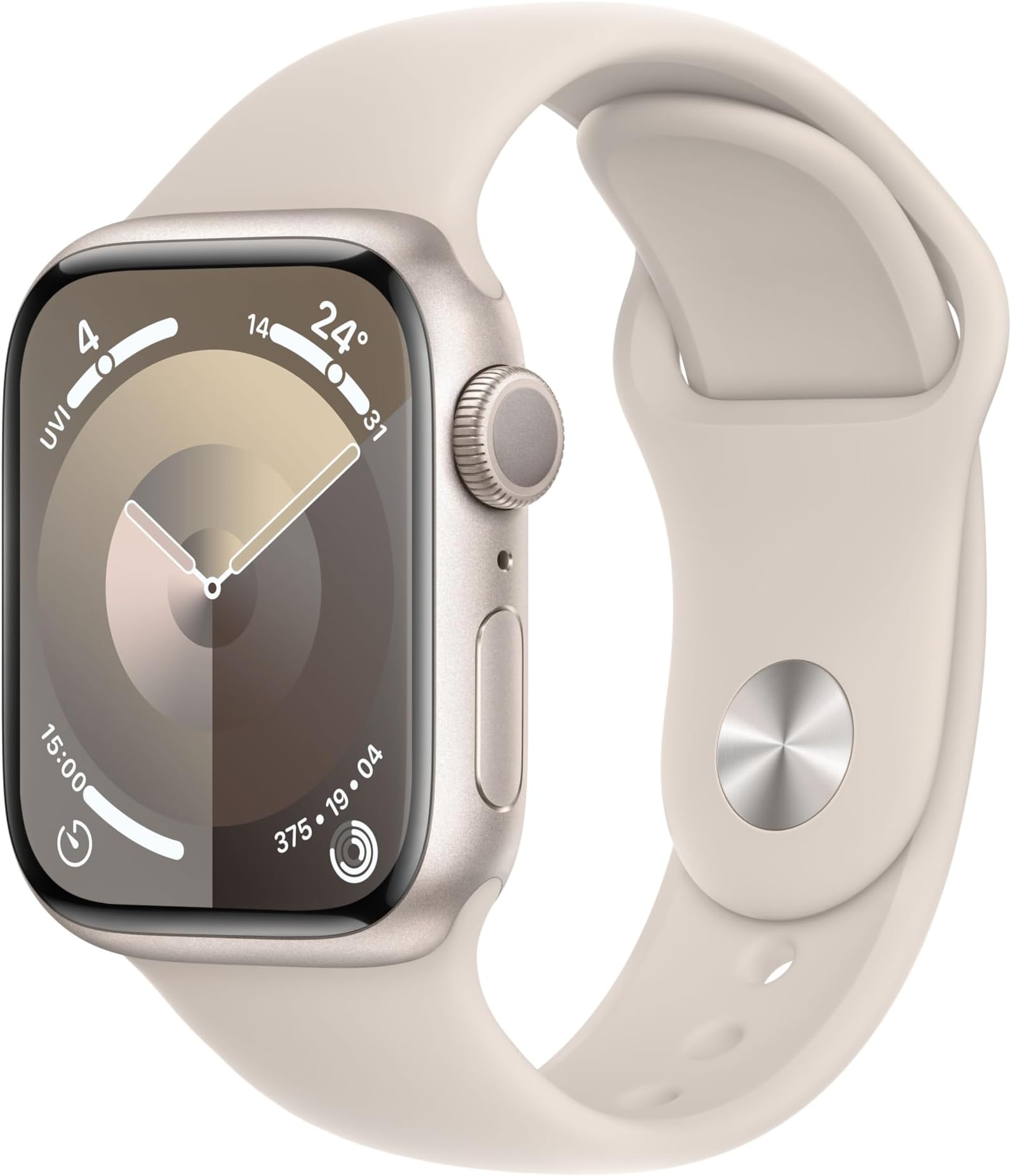 Apple Watch Series 6 44mm (GPS) - Space Grey Aluminium Case with Black ...