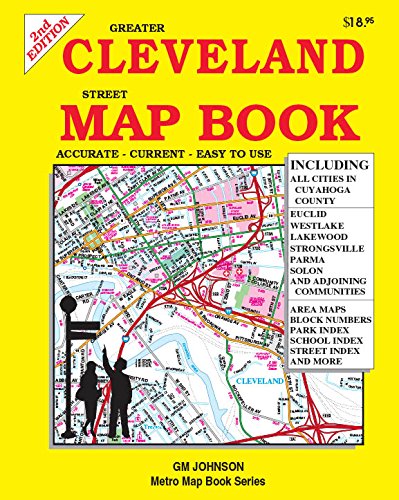 Greater Cleveland, Ohio Street Map Book: GM Johnson: 9781897359587 ...