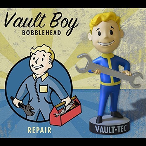 Fallout 4: Vault Tec Pip Boy Repair Bobblehead Figure Toy - 5" : Amazon ...