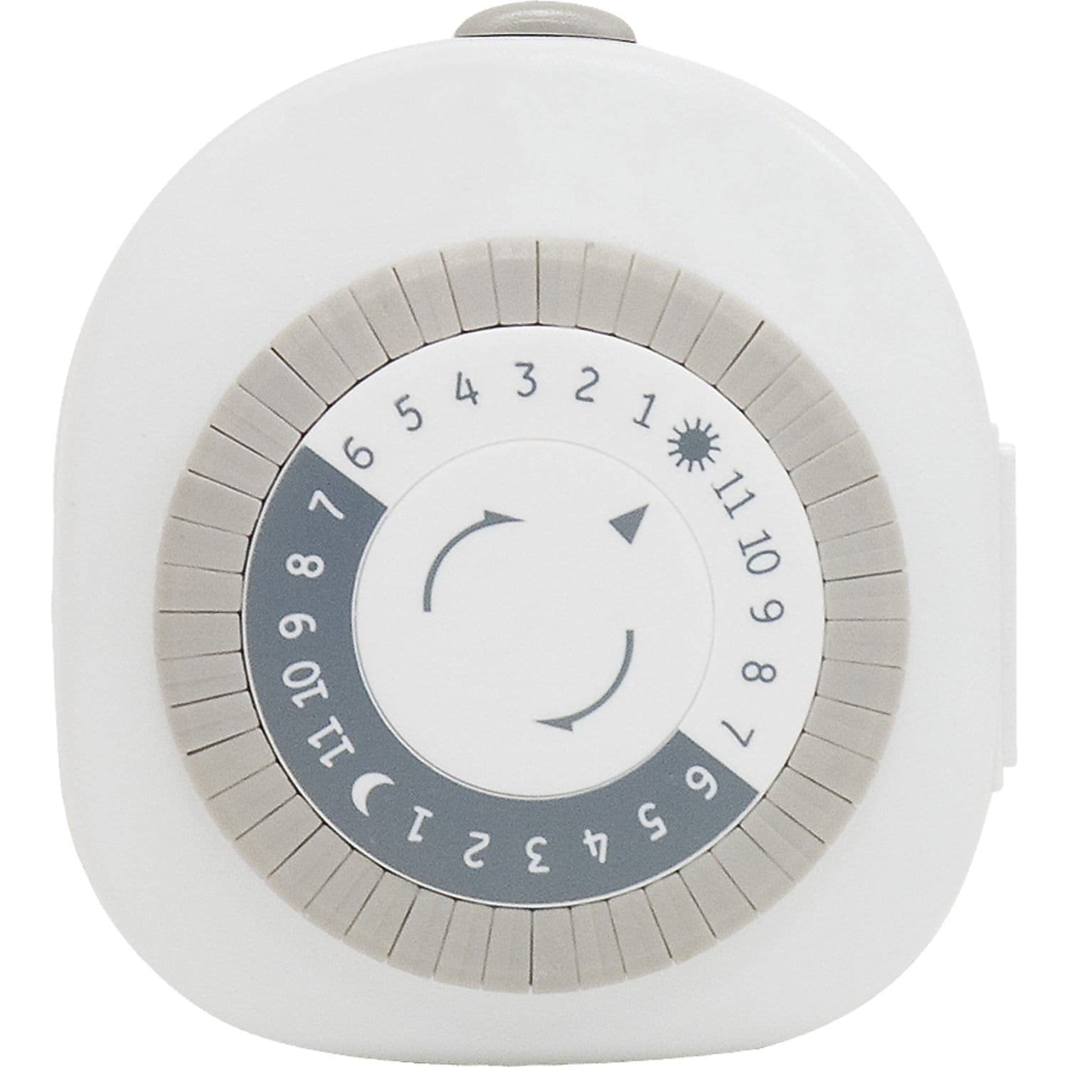 Snapklik.com : 24-Hour Heavy Duty Indoor Mechanical Timer, 1 Grounded ...