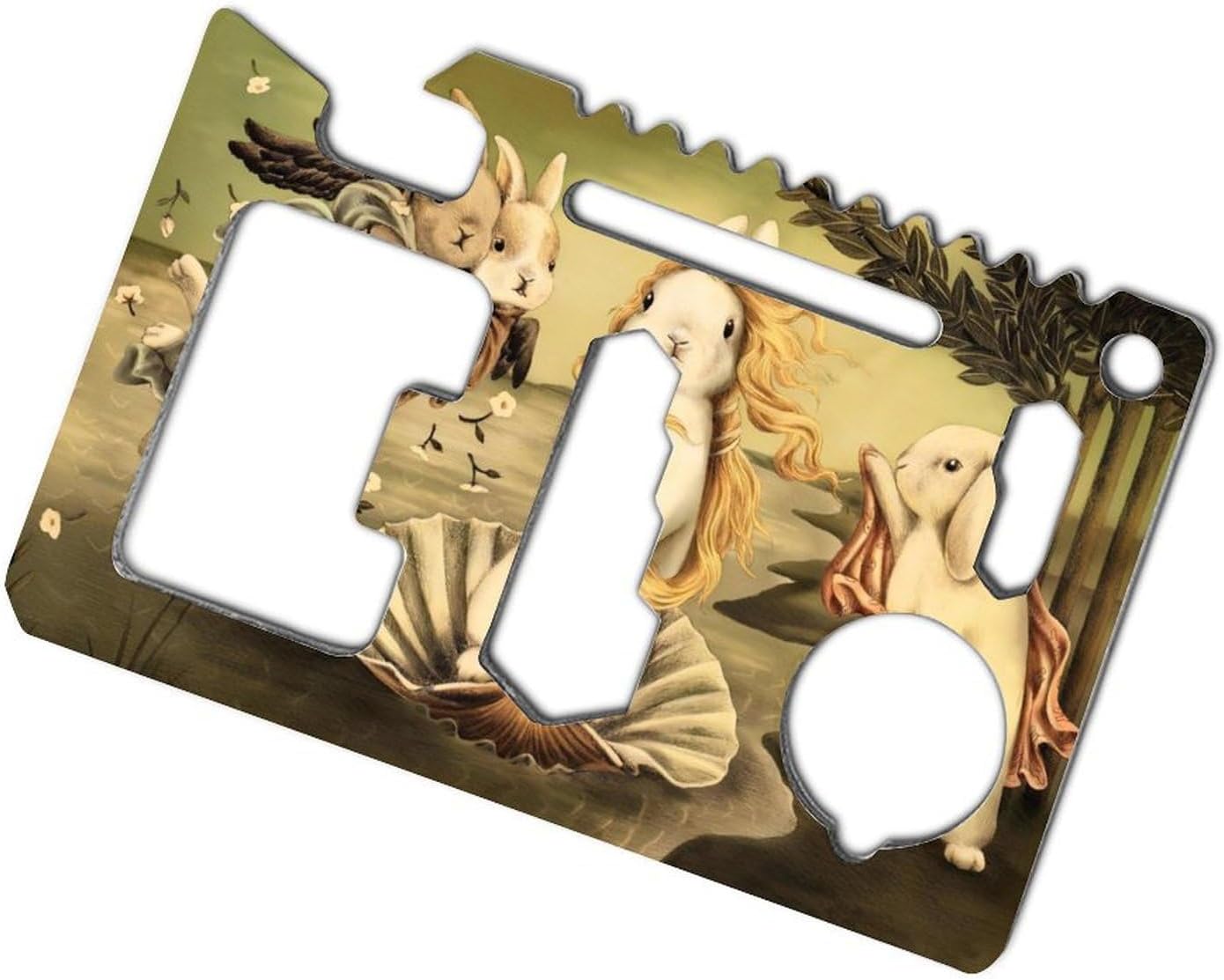 Amazon.co.jp: ツールセット 面白い 玉兎 多機能サバイバルカード 多目的 ツールカード型 サバイバルツール Multi ...