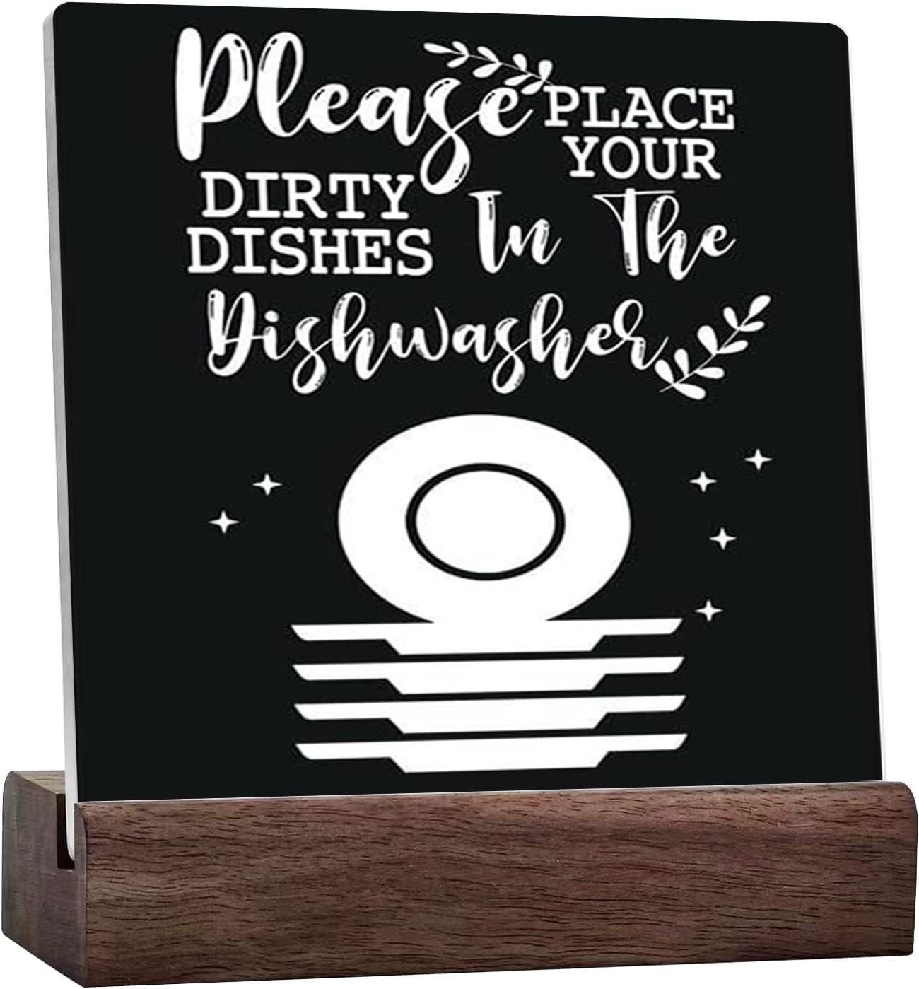Amazon.com: Please Put Your Dirty Dishes in The Dishwasher Ceramic ...